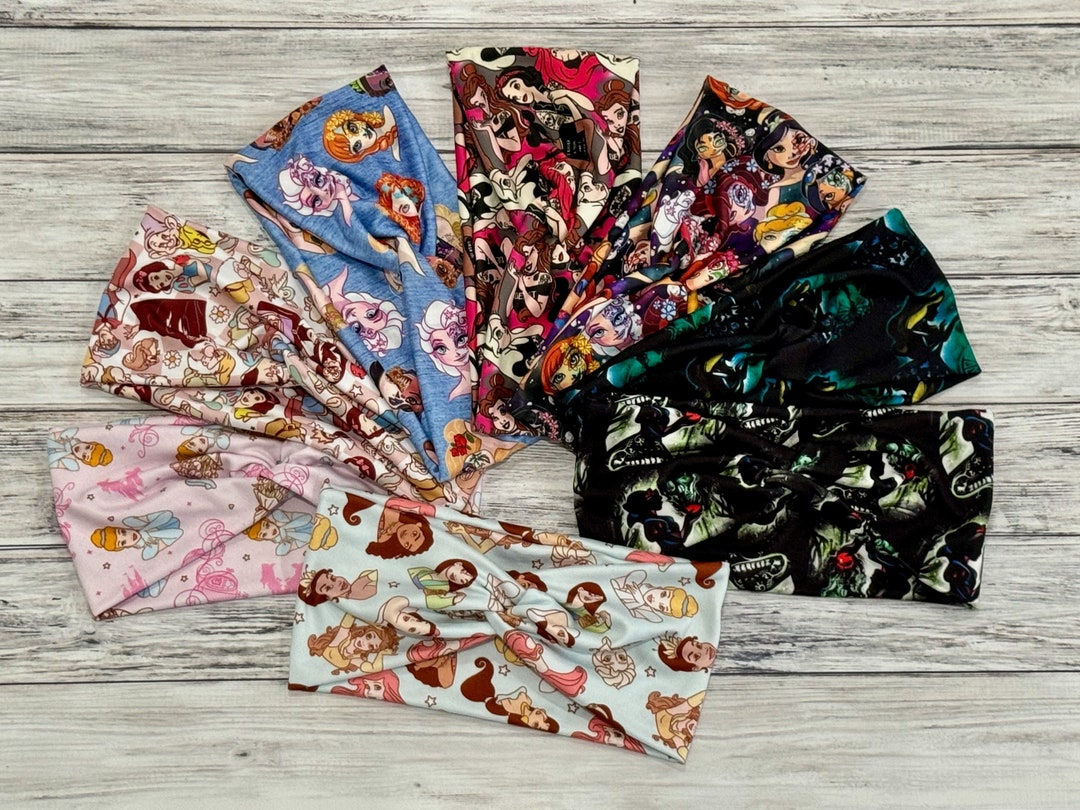 The Disney Princess Knotted Headband - Etsy