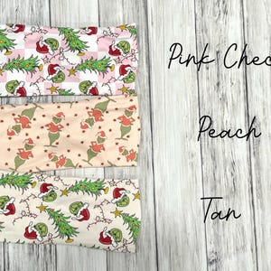 The Mean Green Christmas Character Knotted or Twist Headbands - Etsy