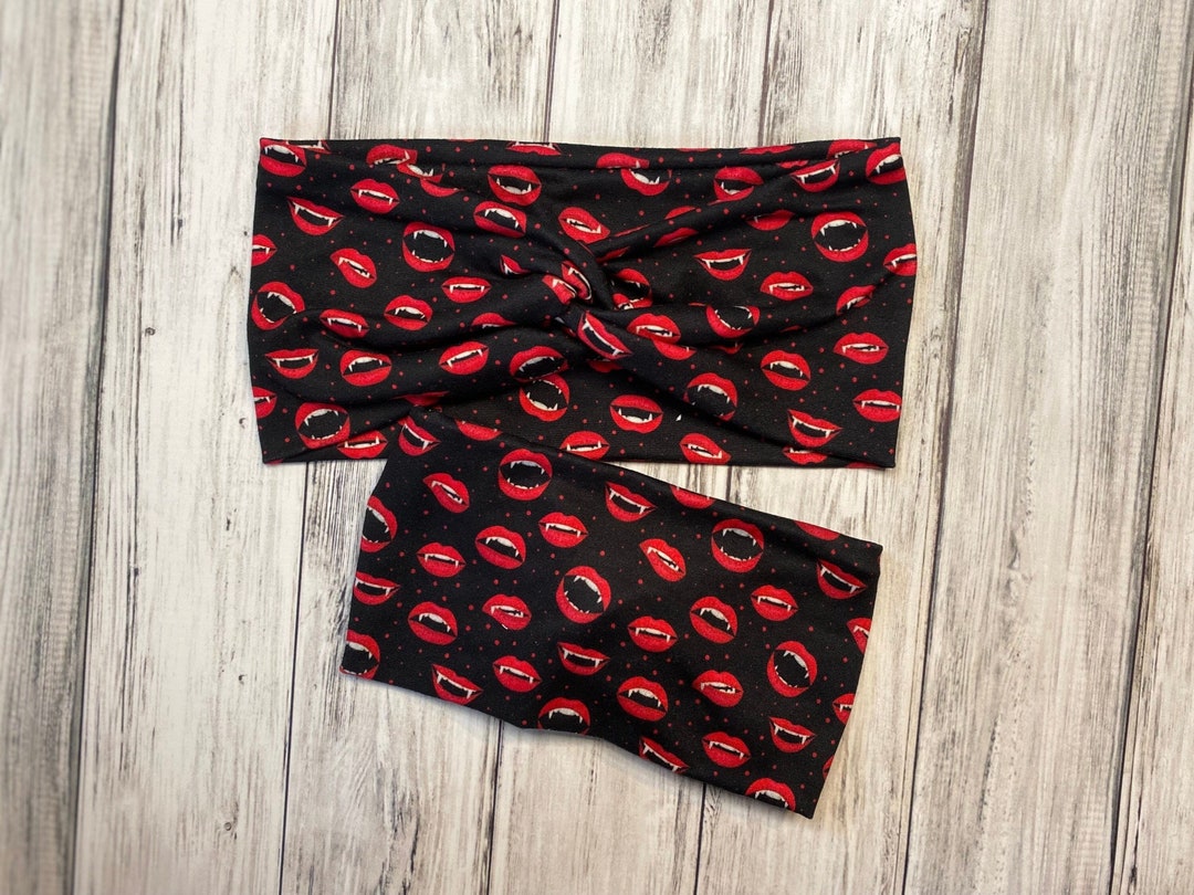 The Vampire Fang Headband - Etsy