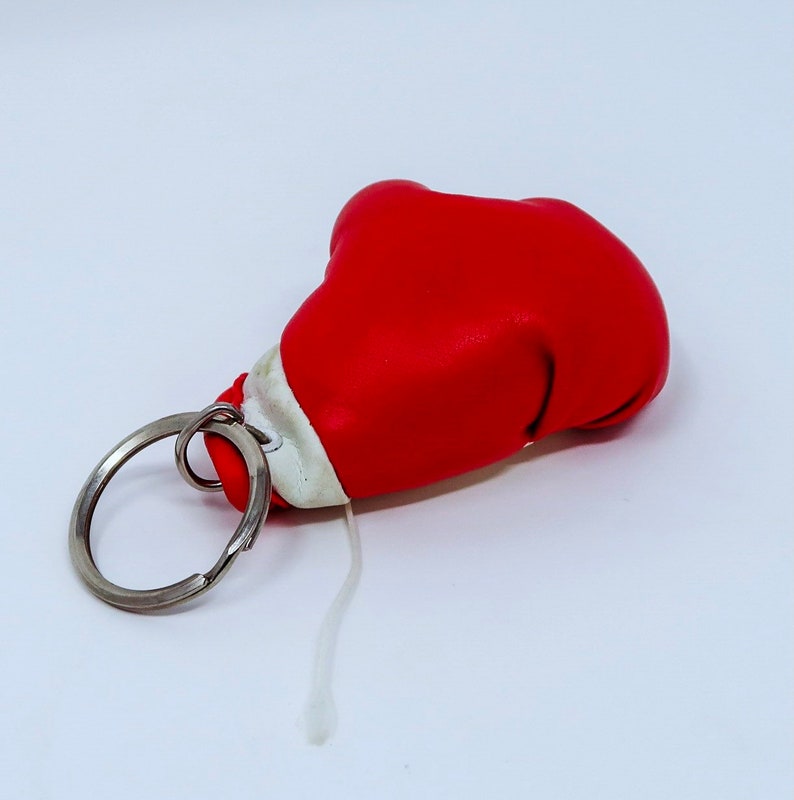 Vintage Boxing Glove Keychain Key Ring FOB - Etsy