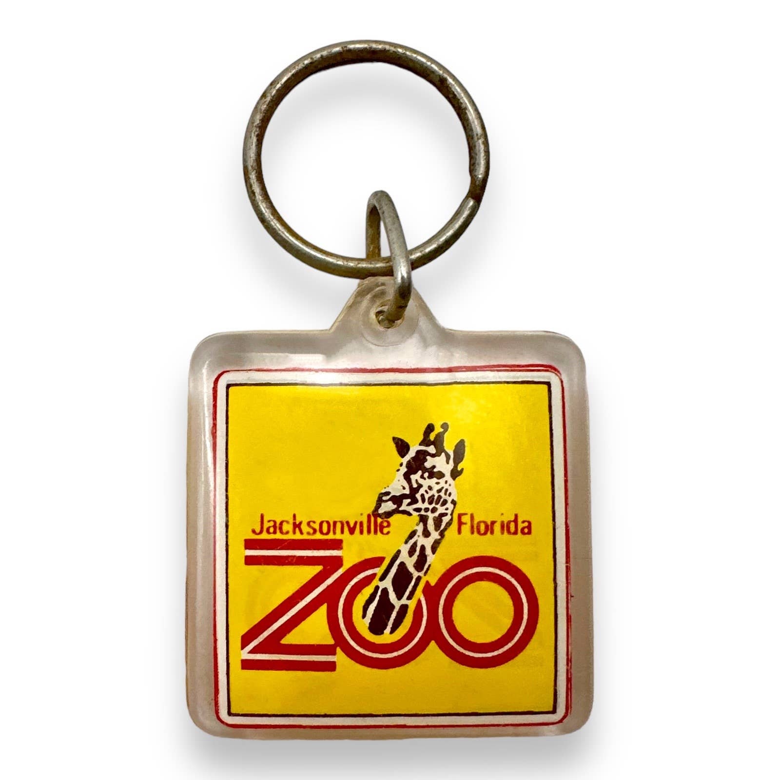 Vintage Jacksonville Zoo Keychain Jacksonville Florida - Etsy