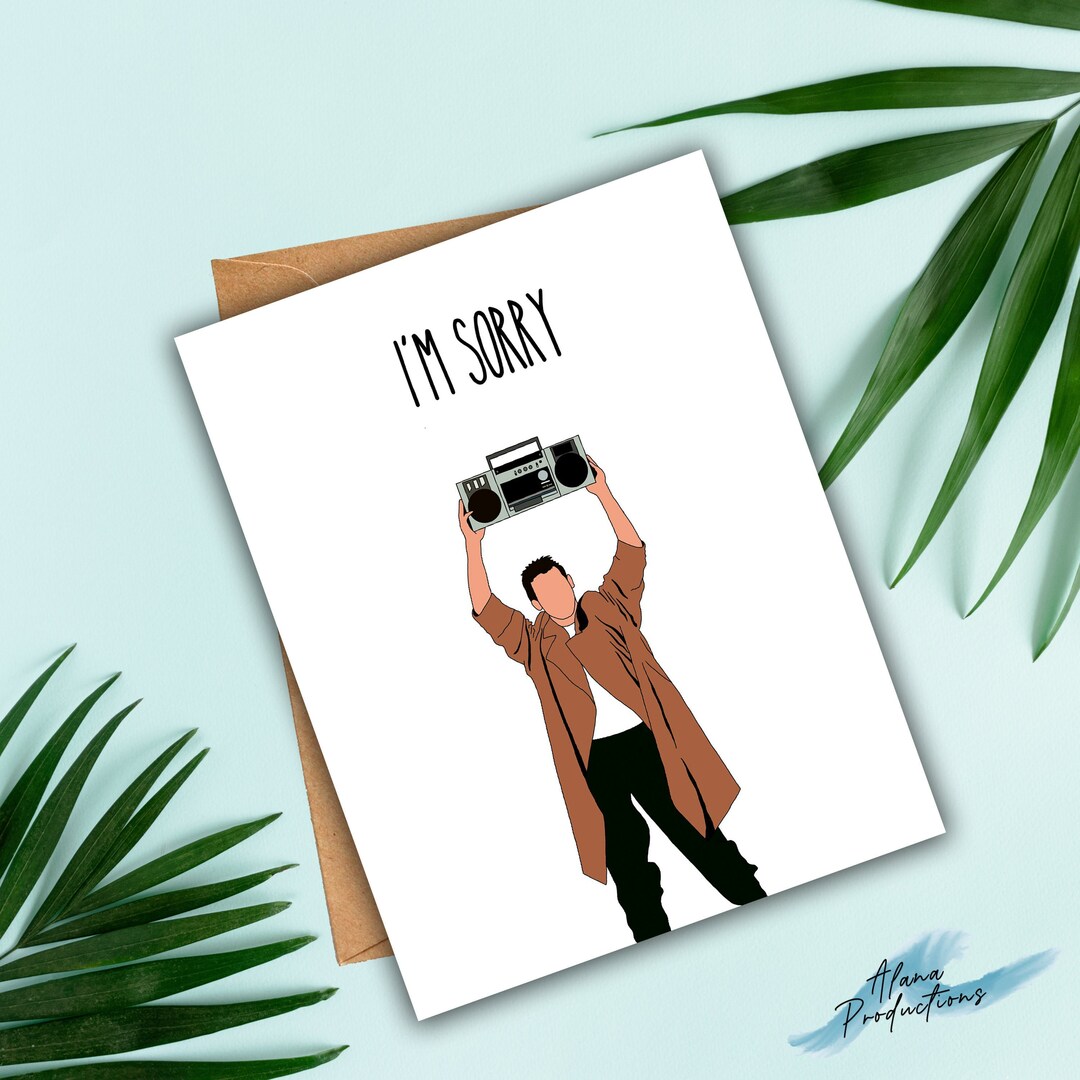 Say Anything Apology Card I m Sorry Card Etsy say-anything-apology-card-i-m-sorry-card-etsy