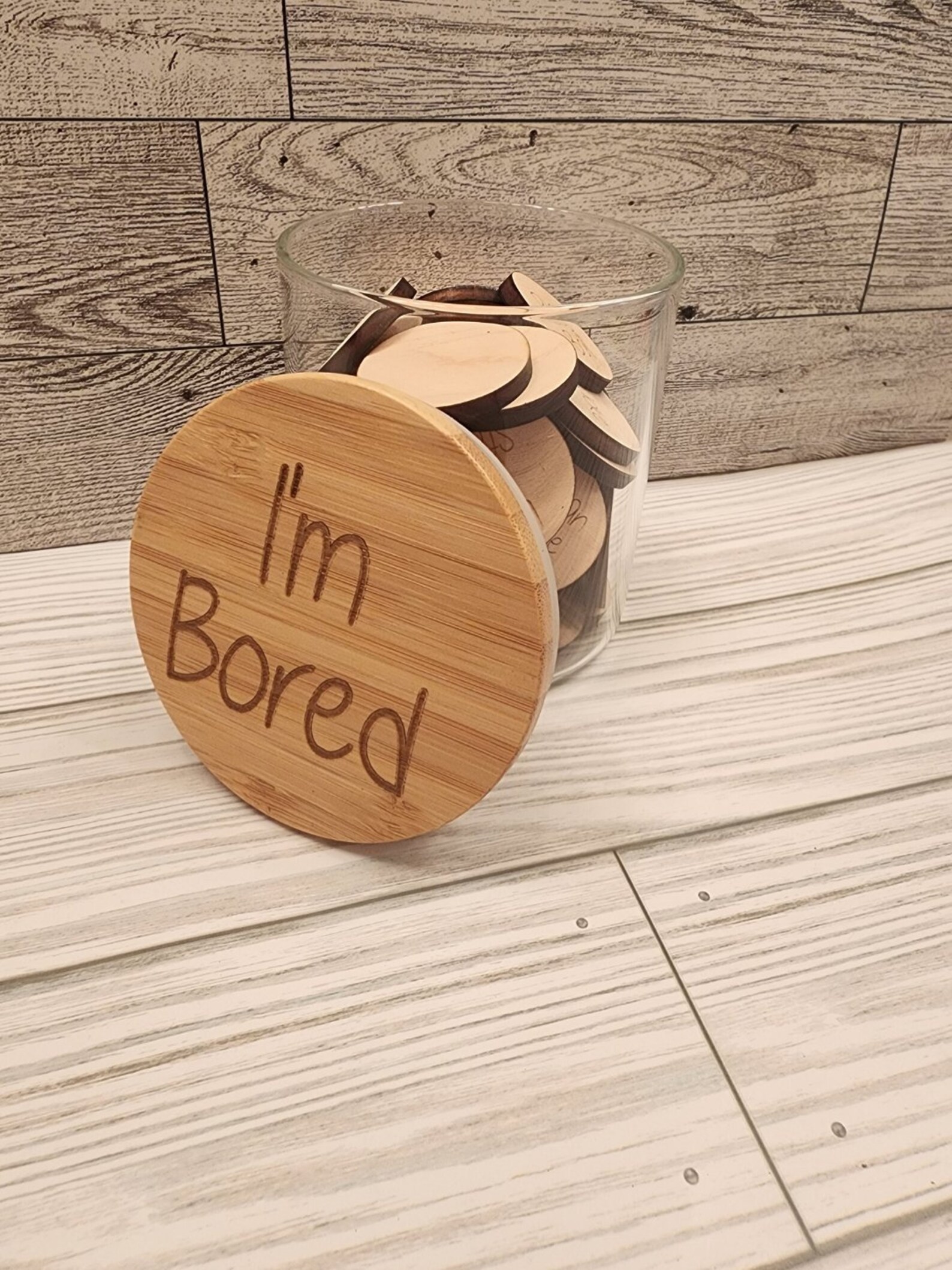 I'm Bored Jar | Extra Large I'm Bored Jar, Boredom Jar, Activity Jar ...