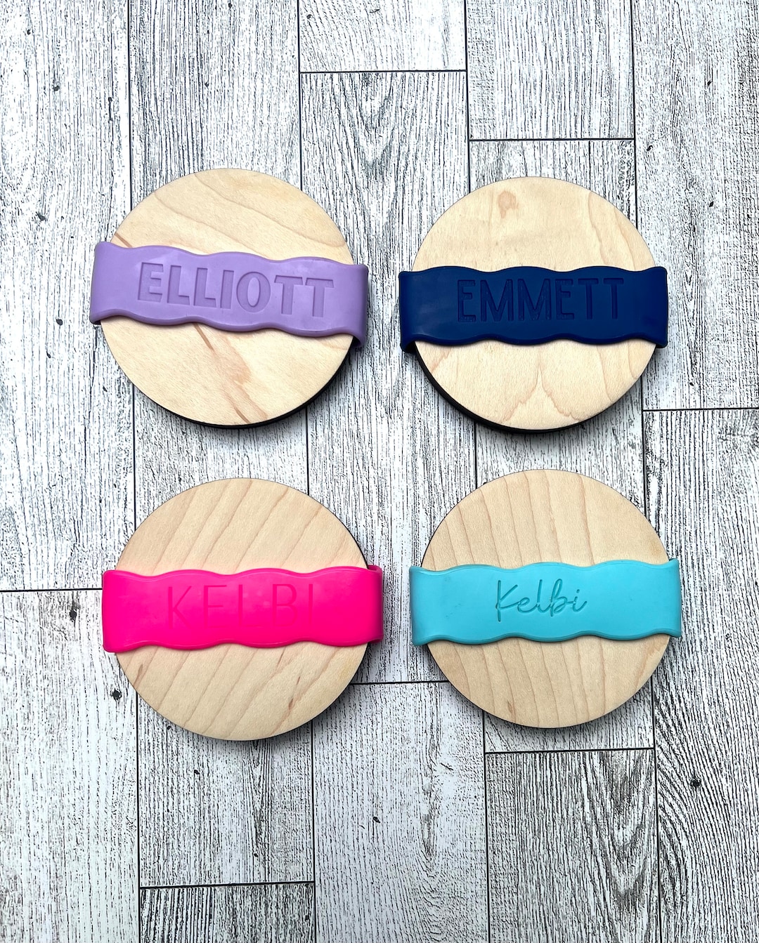 Personalized Water Bottle Label Custom Silicone Bottle Bands - Etsy