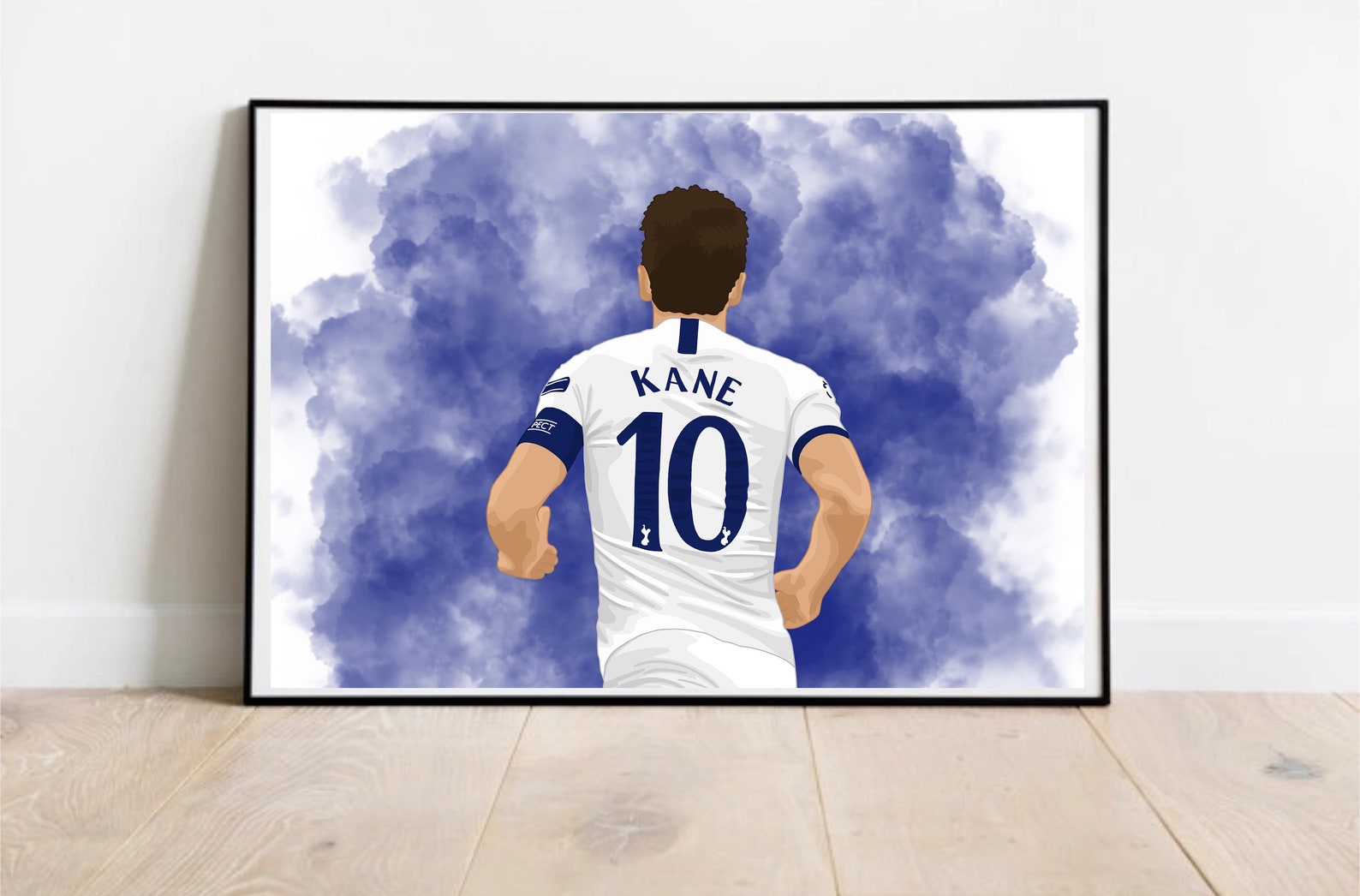 Harry Kane Digital Drawing Illustration Portrait Poster Print | Etsy