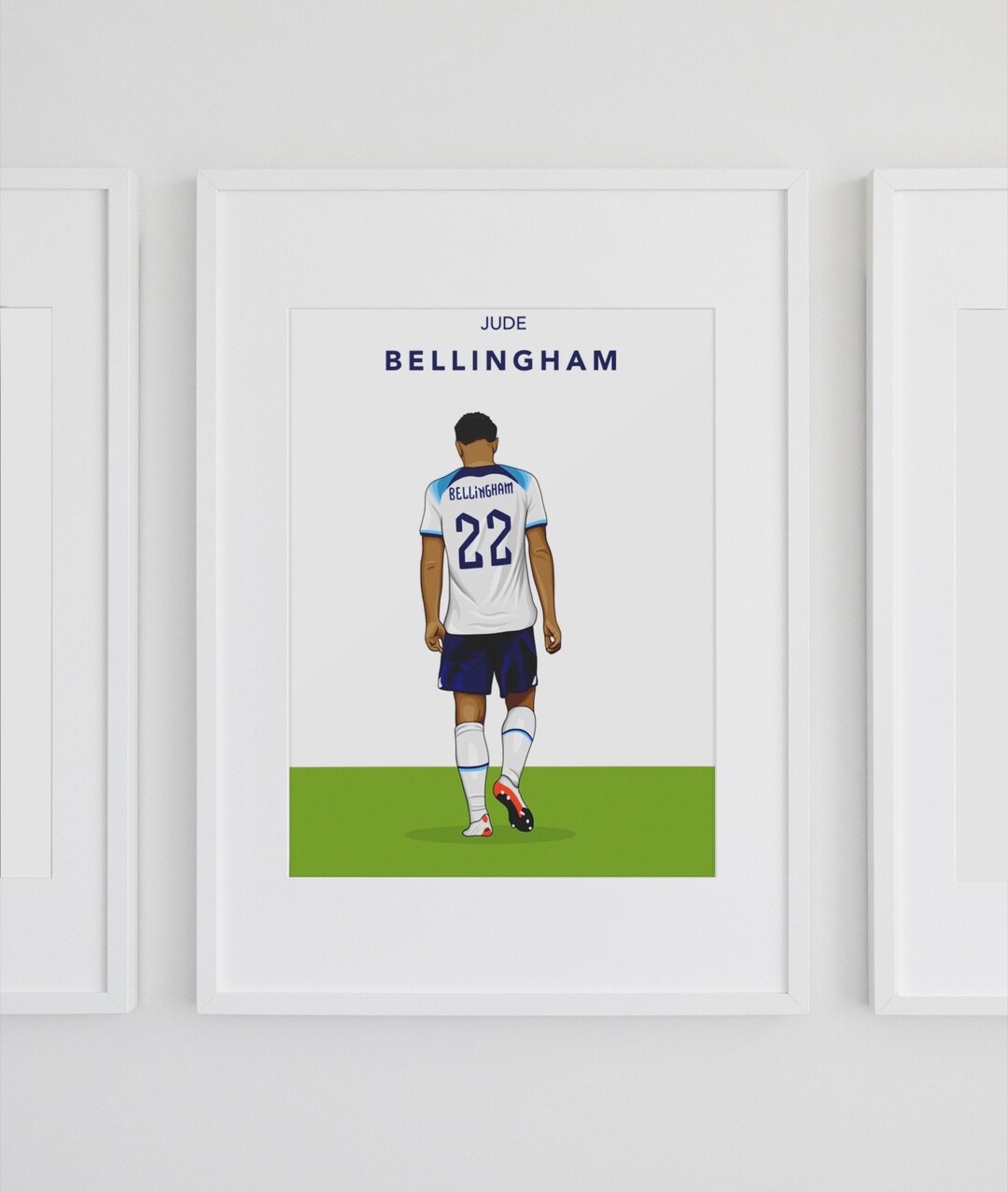 Jude Bellingham Poster England Fc Poster England Gifts - Etsy