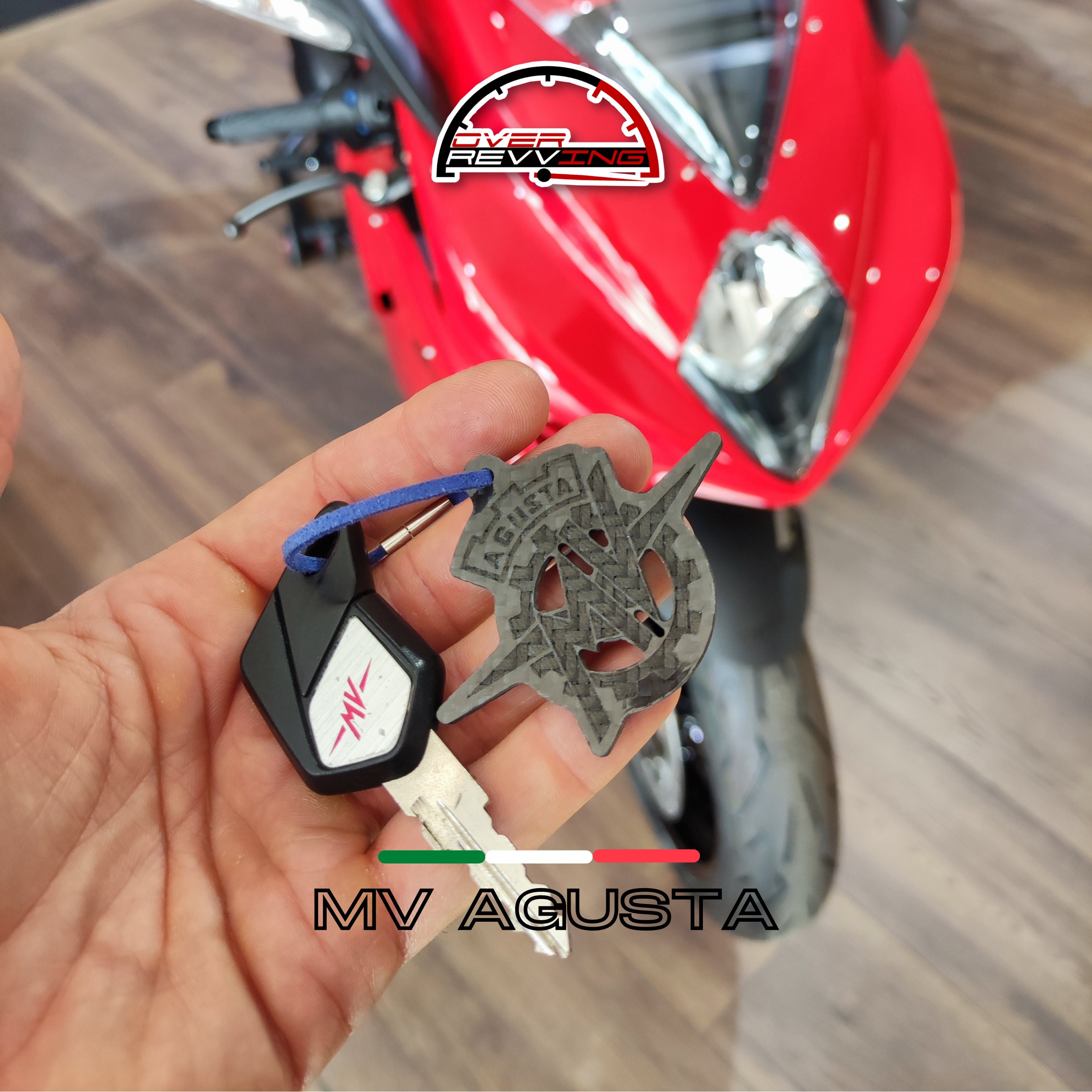MV Agusta Carbon Fiber Keychain - Etsy