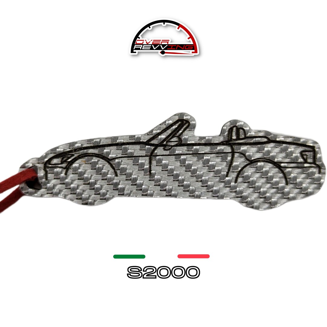 CARBON FIBER Honda S2000 Car Keychain With Custom Logo or Name, Sleek ...