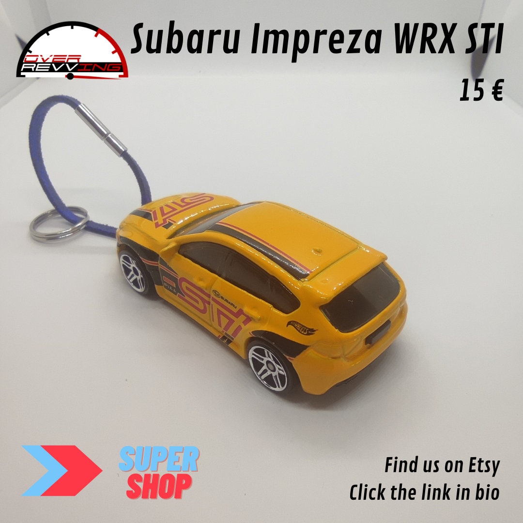 Subaru Impreza WRX STI Keychain - Etsy