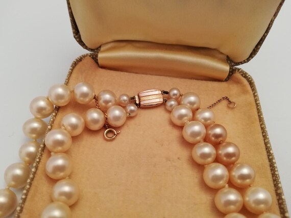 Vintage Ciro 9ct Gold Clasp Double Strand Pearl Neckl… - Gem