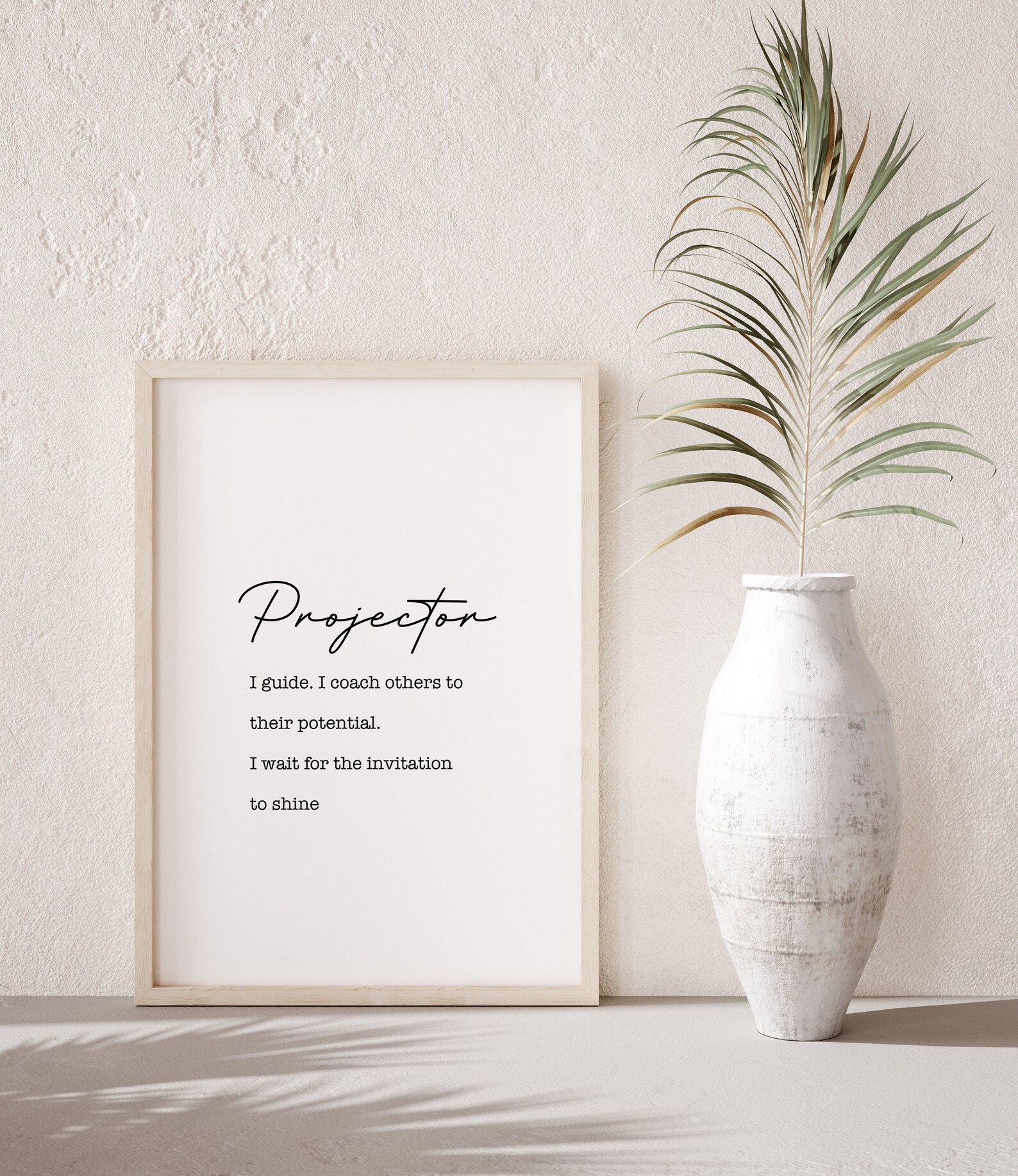 Projector Quote Human Design Printable Inspirational Quote | Etsy