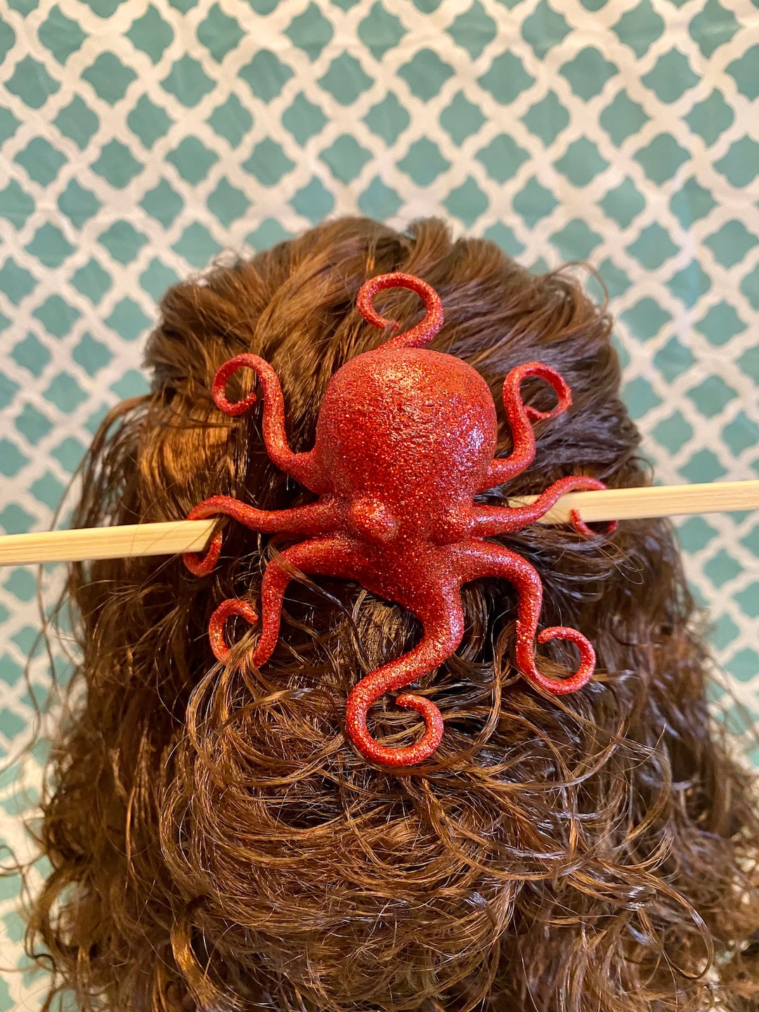 Octopus Bun Cover Hair Accessory - Etsy