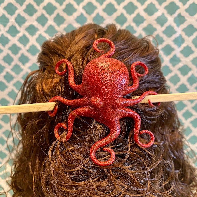 Octopus Hair Piece - Etsy
