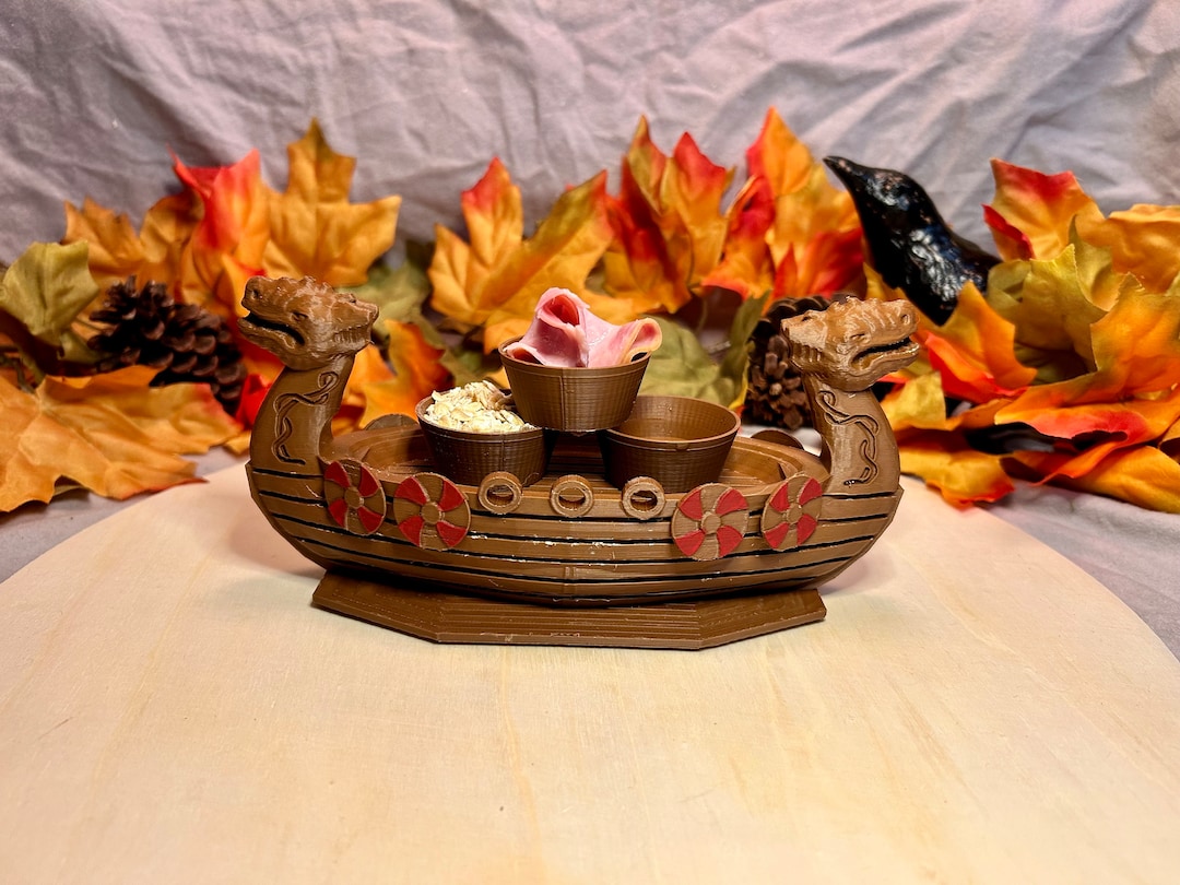 Norse Pagan Offering Vessel Longboat Odin Offering Viking Longboat - Etsy