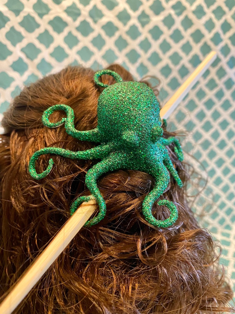 Octopus Bun Cover Hair Accessory - Etsy