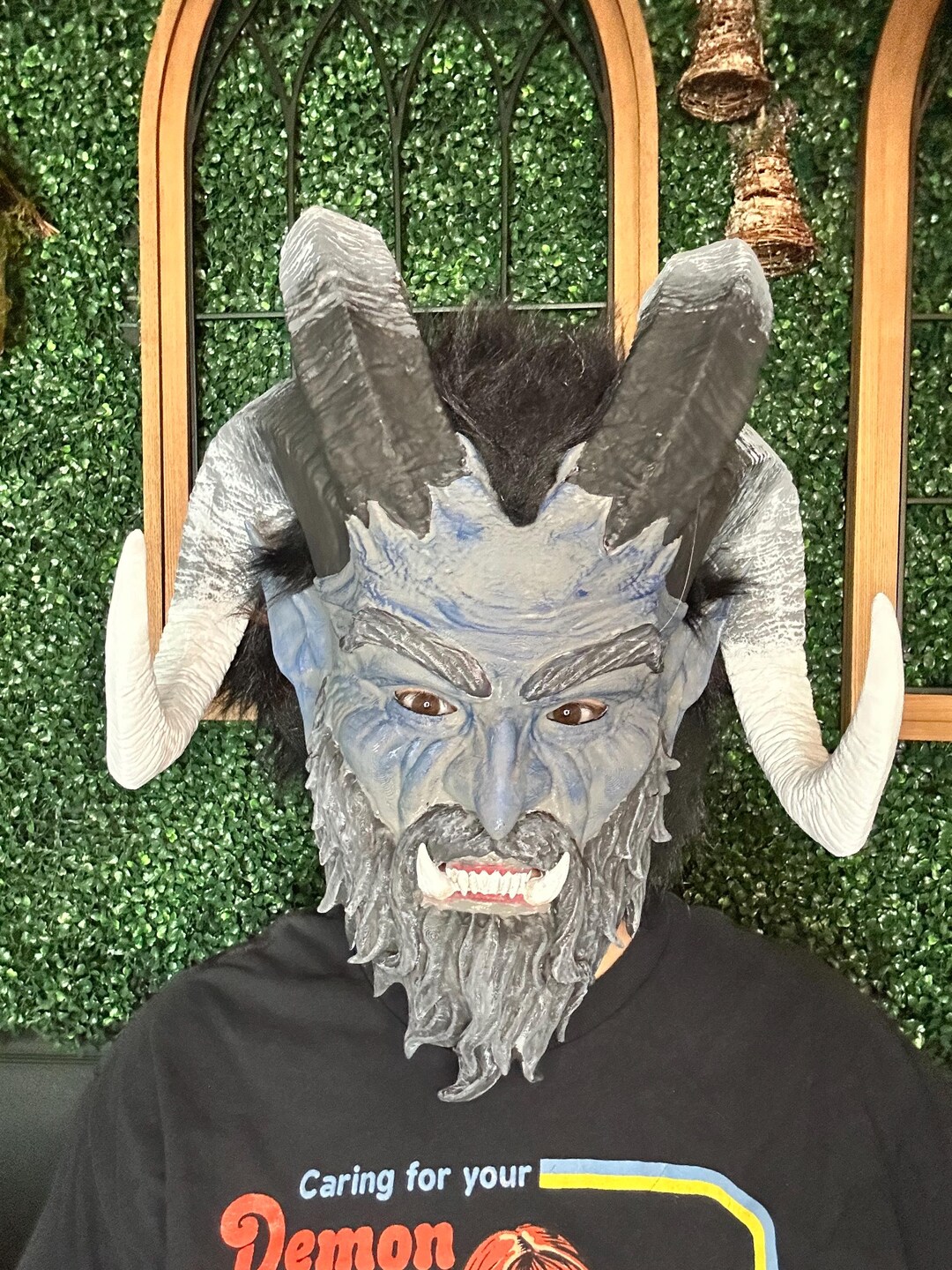 DIY Krampus Mask Yule Mask Krampus Cosplay - Etsy