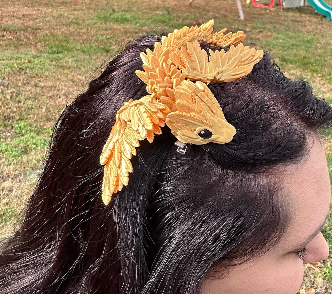 Baby Dragon Hair Clip Renaissance Fair Accessories Fantasy Accessories ...