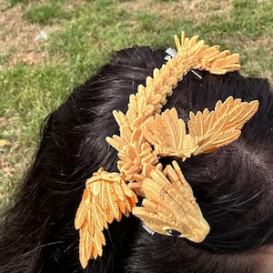 Baby Dragon Hair Clip Renaissance Fair Accessories Fantasy Accessories ...