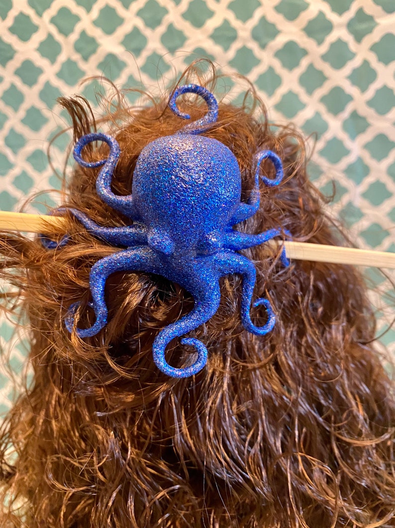 Octopus Bun Cover Hair Accessory - Etsy