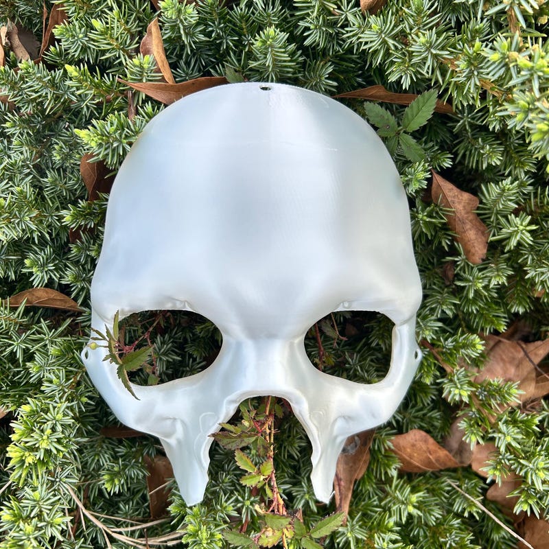 Half Skull Mask - Etsy