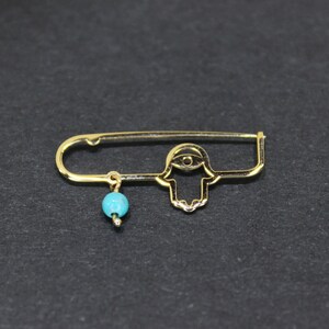14K Solid Gold New Born Baby Pin, Baby Brooch, New Born Baby Gift ...
