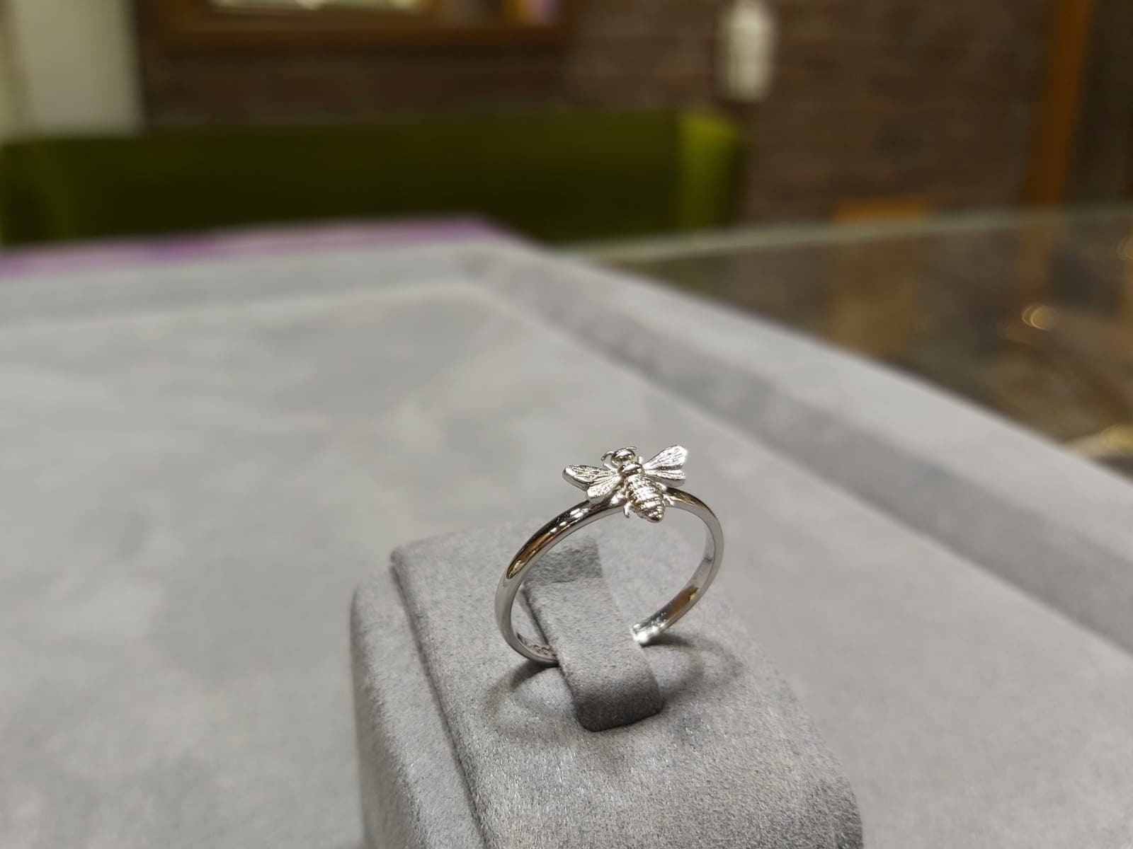 Honey Bee Ring 14K Real Solid Gold Bee Ring Great Gift for - Etsy