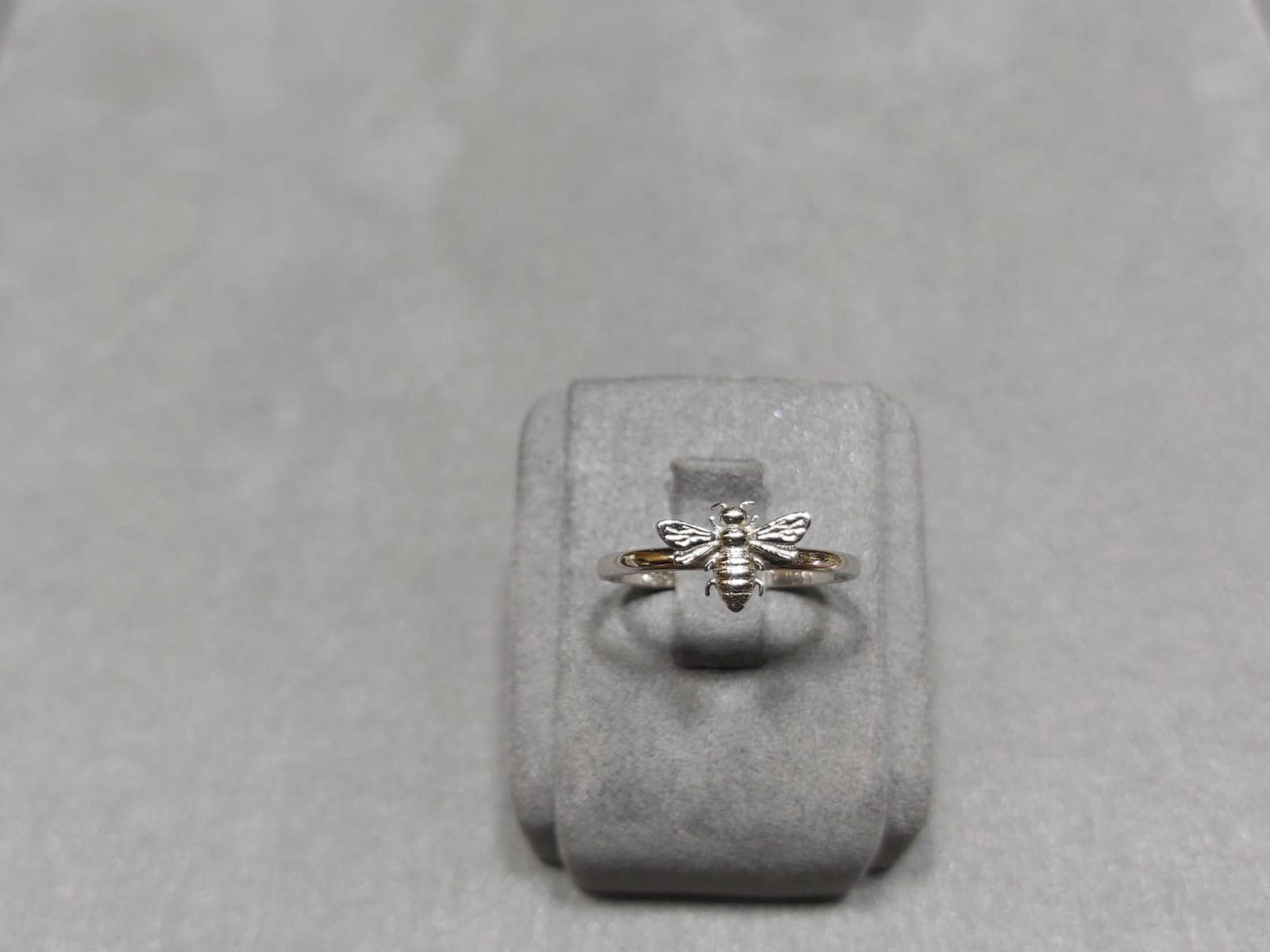 Honey Bee Ring 14K Real Solid Gold Bee Ring Great Gift for - Etsy