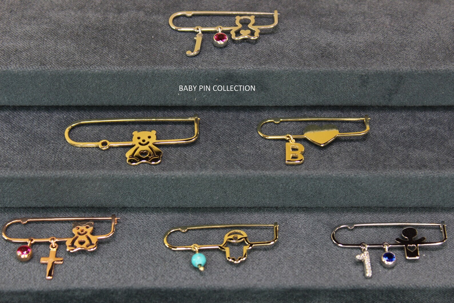 14K Solid Gold New Born Baby Pin Baby Brooch New Born Baby - Etsy