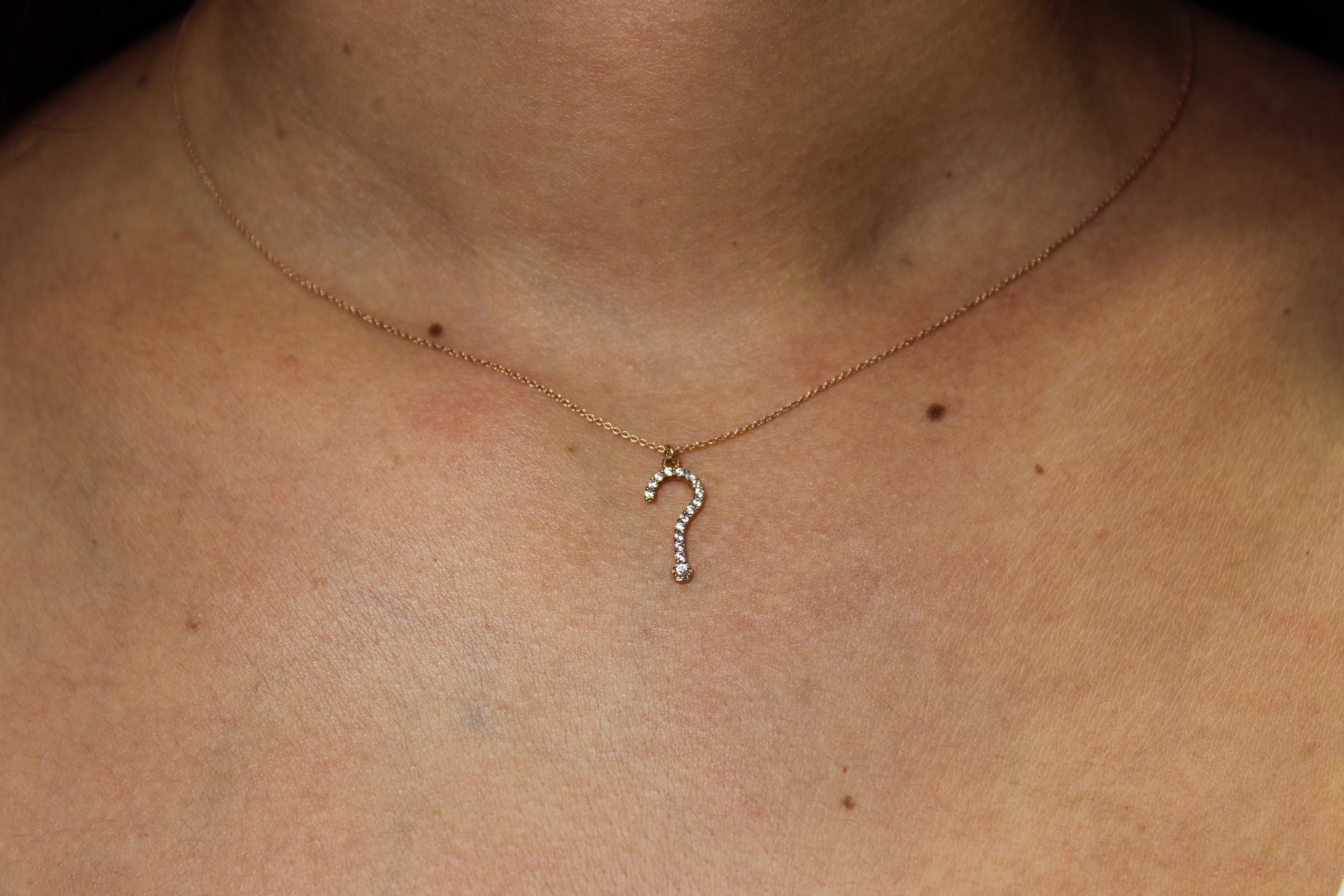 Symbol Jewelry Question Mark Pendant Question Symbol - Etsy