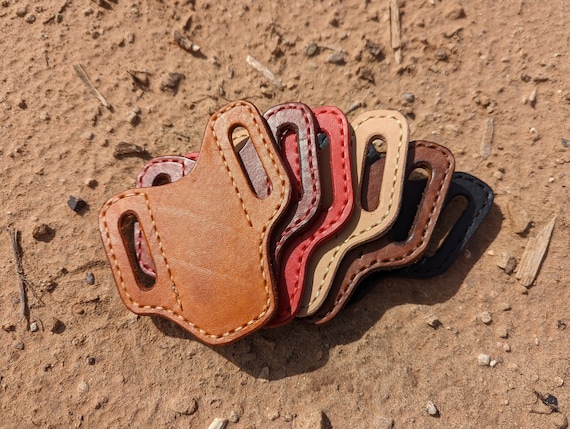 Handmade Leather Trapper Sheath. Trapper Knife Scabbard. - Etsy