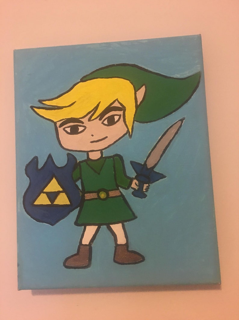 Custom Cartoon Acrylic Paintings - Etsy
