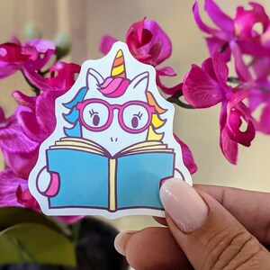 Cute Unicorn Stickers Pack of 10 Assorted Unicorn Sticker for Kids ...