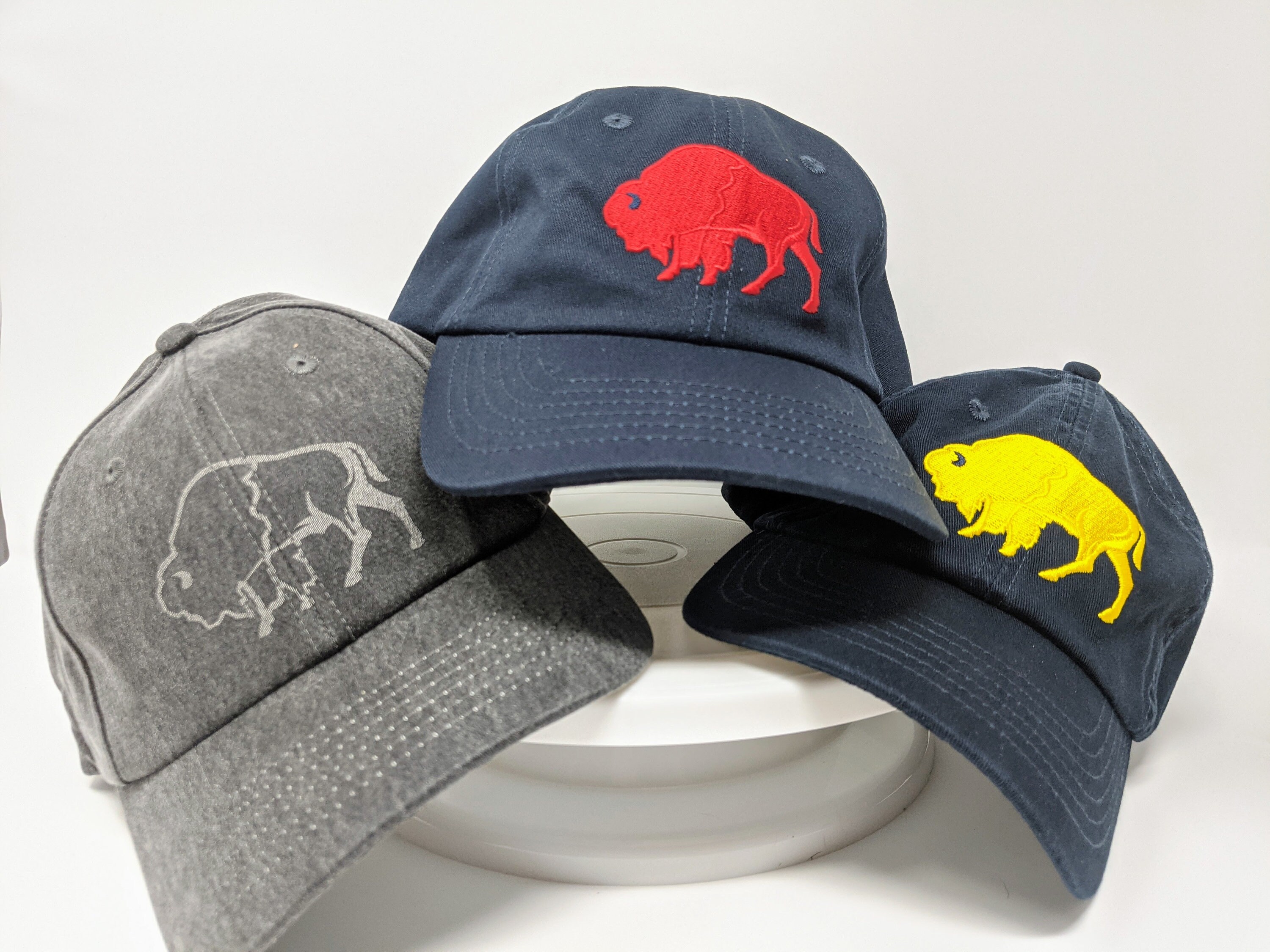 Buffalo Hat Embroidered Dad Hat Buffalo New York Baseball Cap | Etsy