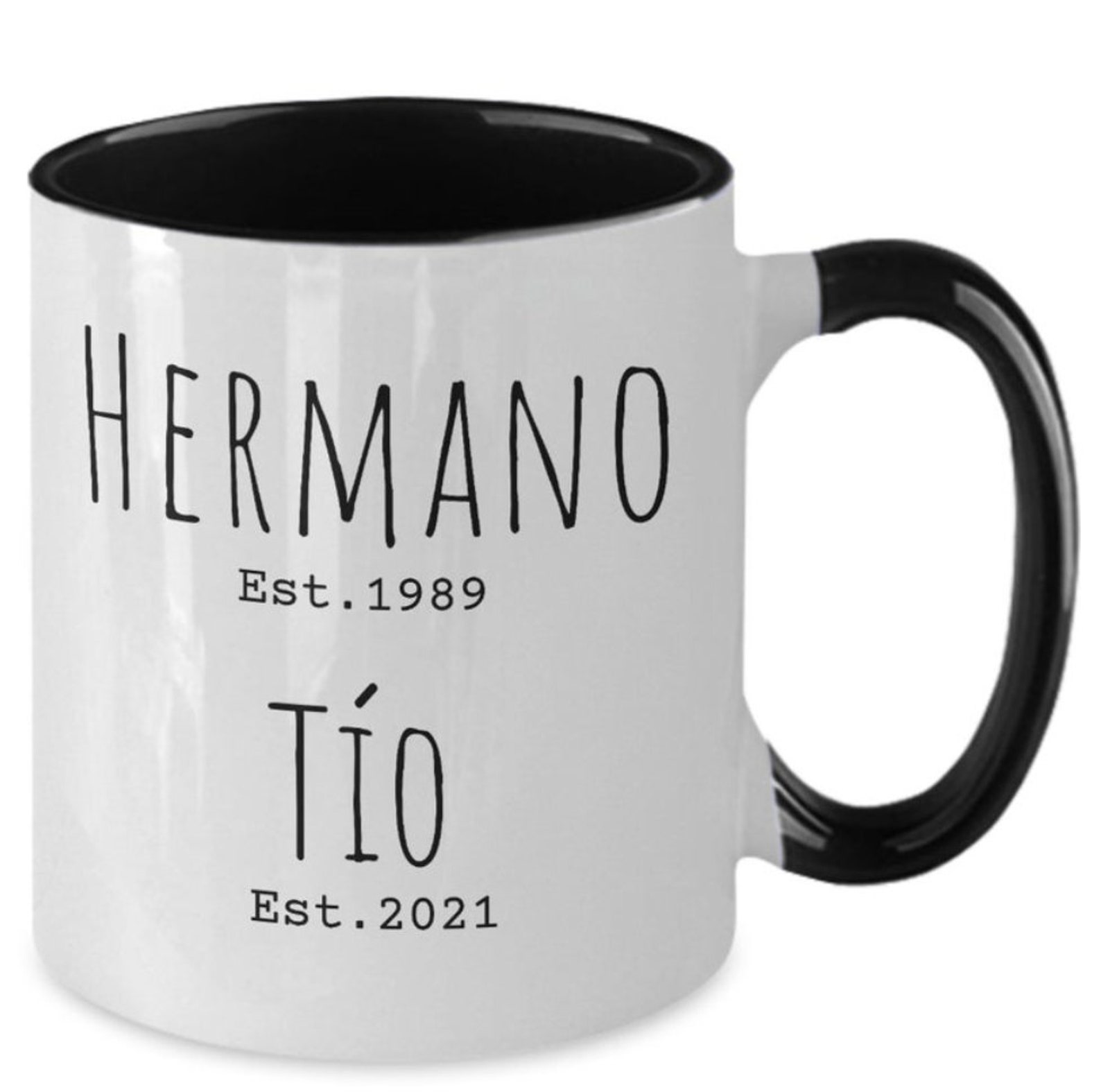 Tio Coffee Mug Promoted to Uncle Brother to Tio Mug Pregnancy - Etsy
