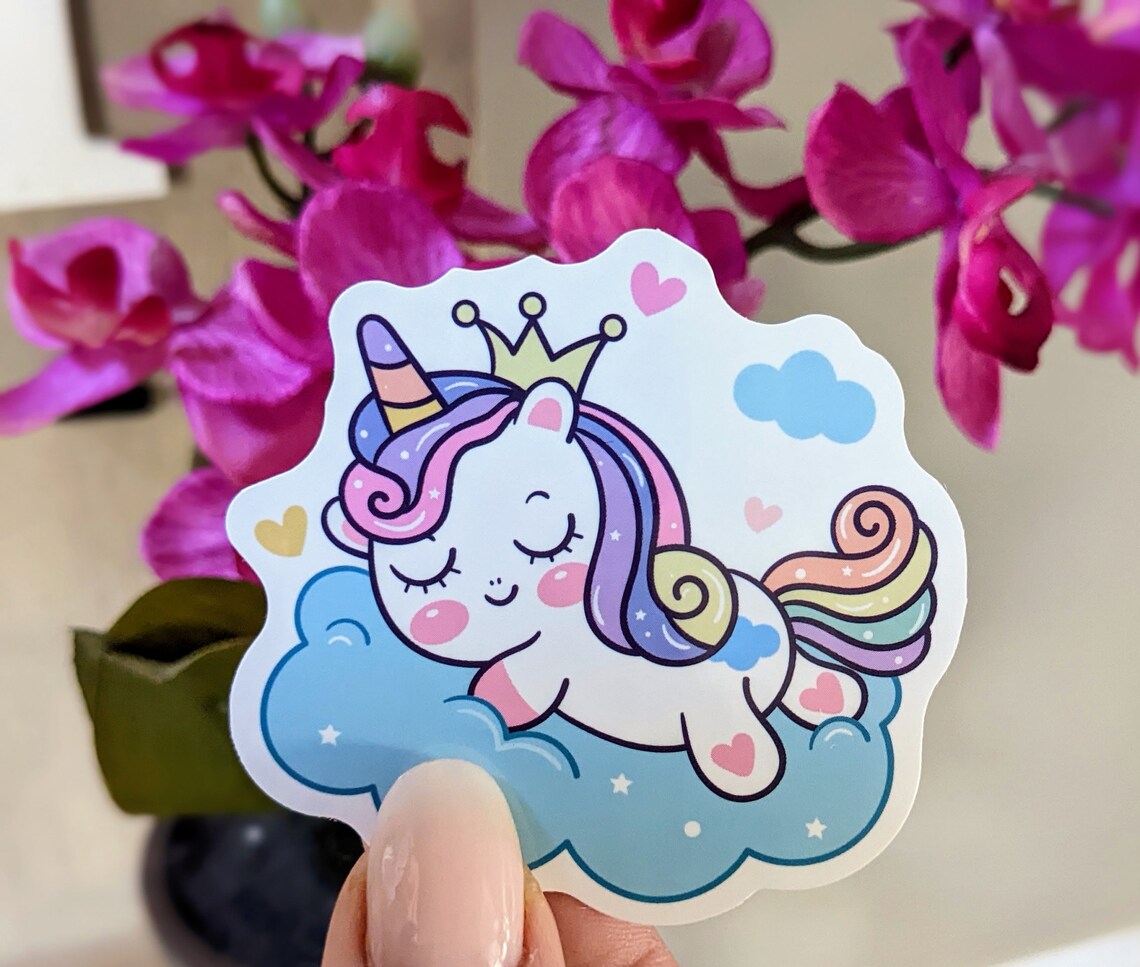 Unicorn Sticker 10 Pack Cute Unicorn Stickers for Kids | Etsy