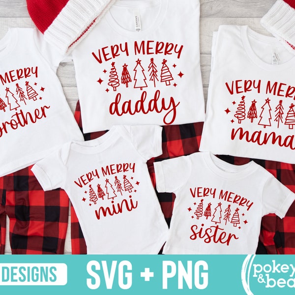 Family Christmas Svg - Etsy