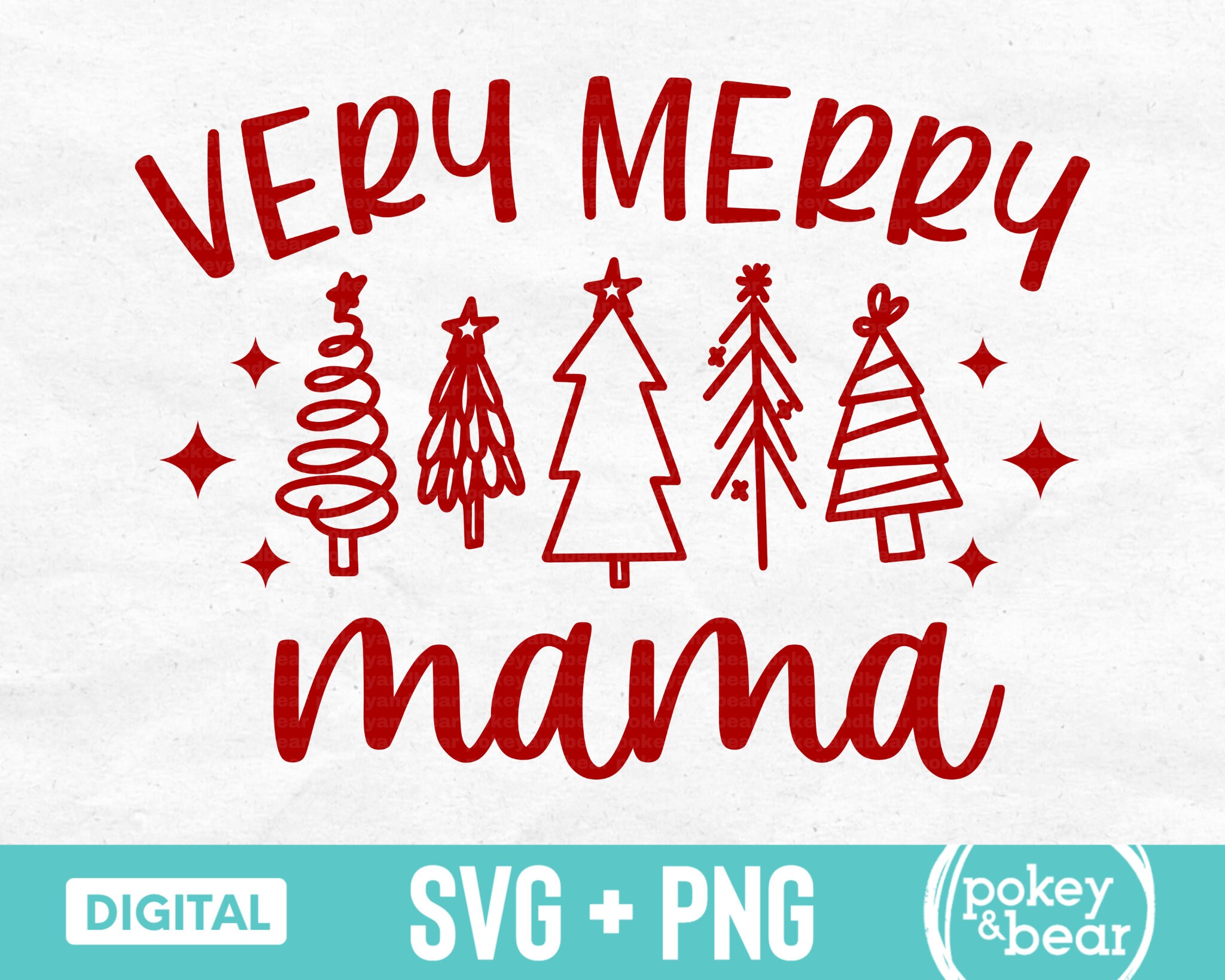 Matching Family Christmas Svg Bundle Very Merry Mama Svg Christmas ...
