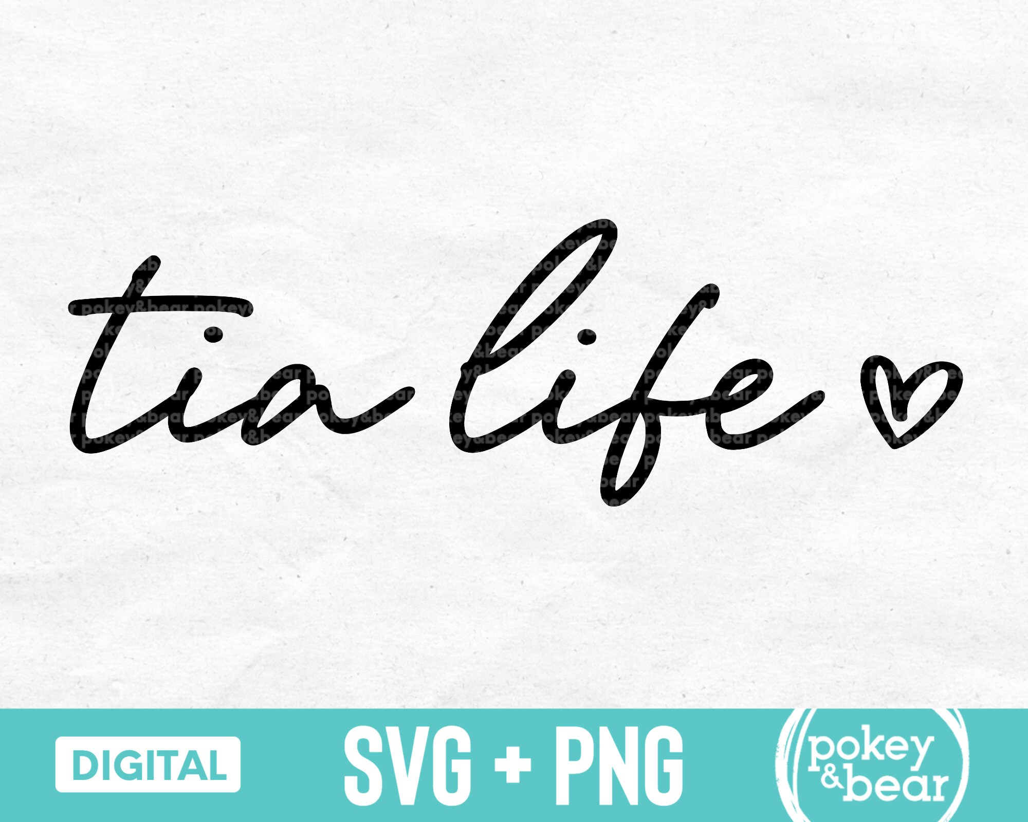 Tia Life Svg Tia Heart Svg Tia Shirt Svg Aunt Svg Spanish - Etsy