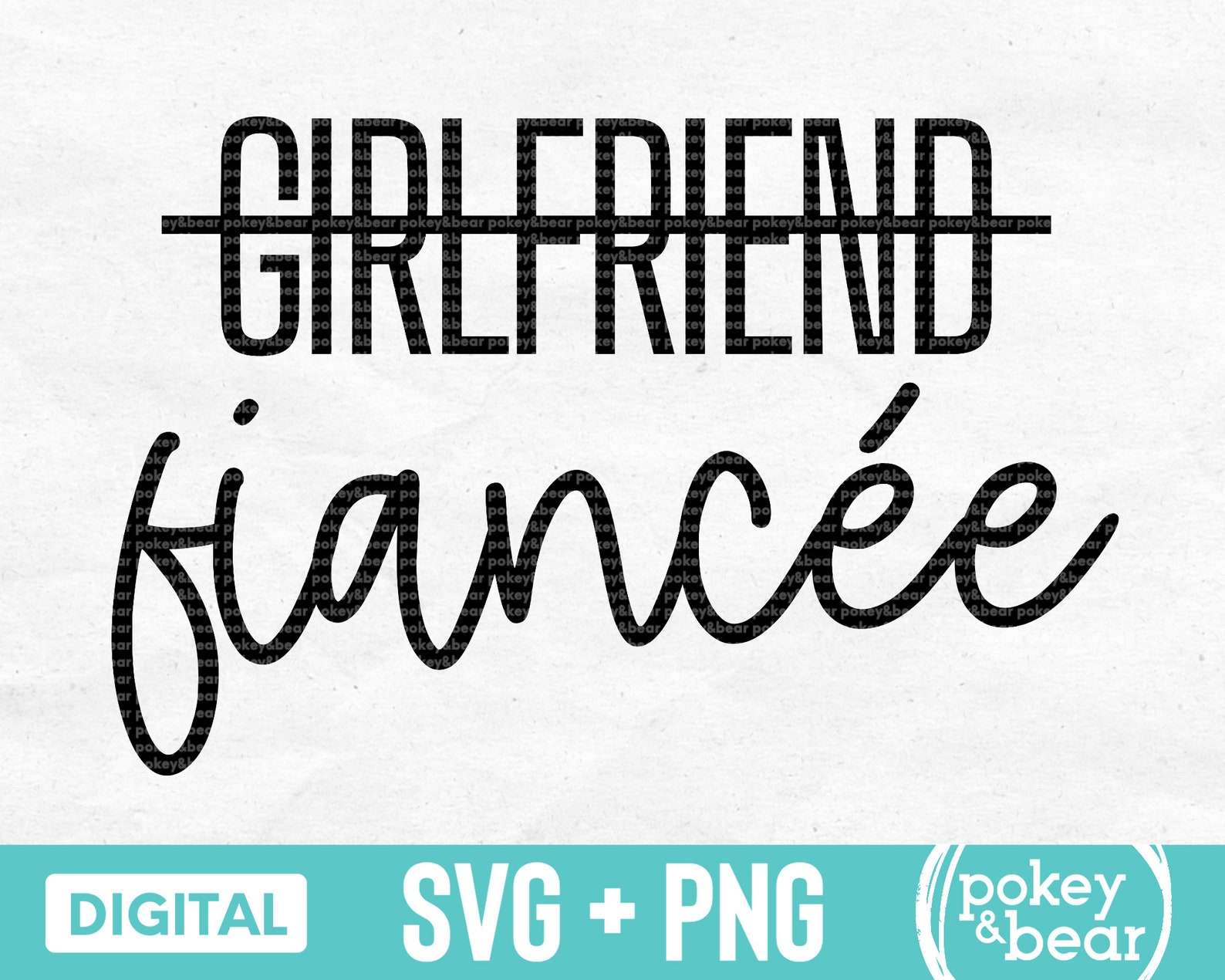Girlfriend Fiancee Svg Fiance Svg Bride Svg Bride to Be - Etsy