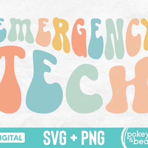 ER Tech Svg ER Tech Cut File Emergency Room Technician Shirt - Etsy