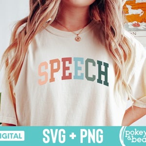 Speech Svg Speech Therapist Svg Speech Therapy Svg for Shirts Speech ...