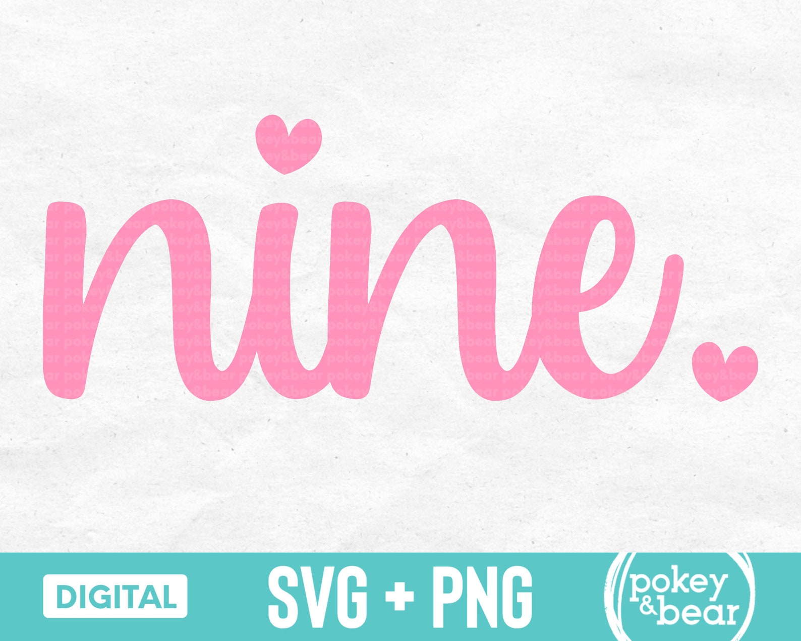 Nine Svg 9 Svg Ninth Birthday Svg 9th Birthday Svg - Etsy