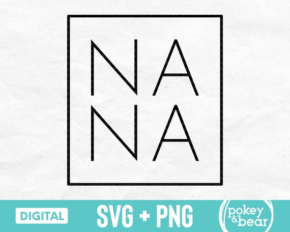 Nana Svg Nana Shirt Svg Nana Square Svg Mother's Day - Etsy Canada