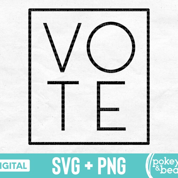 Vote Svg - Etsy