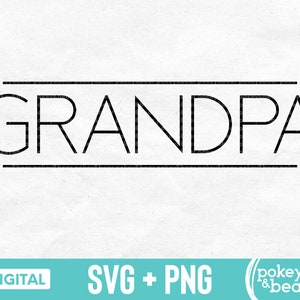 Grandpa Svg Grandpa Shirt Svg Grandpa Mug Svg Father's - Etsy