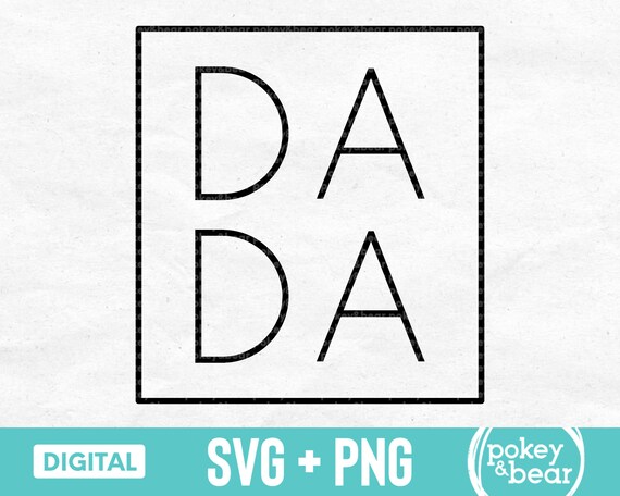 Dada Svg Dad Svg Father Svg Dada Shirt Svg Dada Mug Svg - Etsy