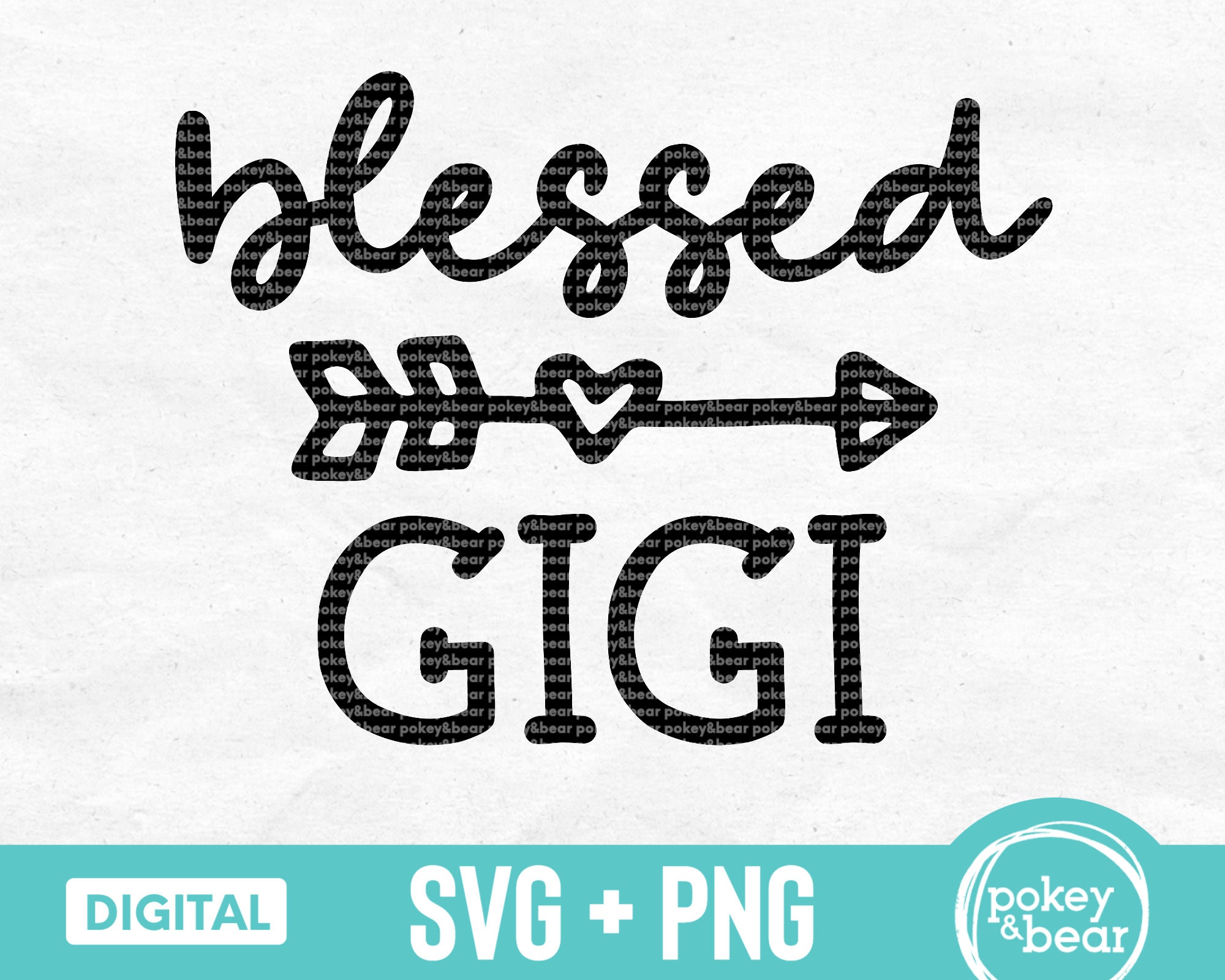 Blessed Gigi Svg Blessed Gigi Shirt Svg Mother's Day Svg | Etsy