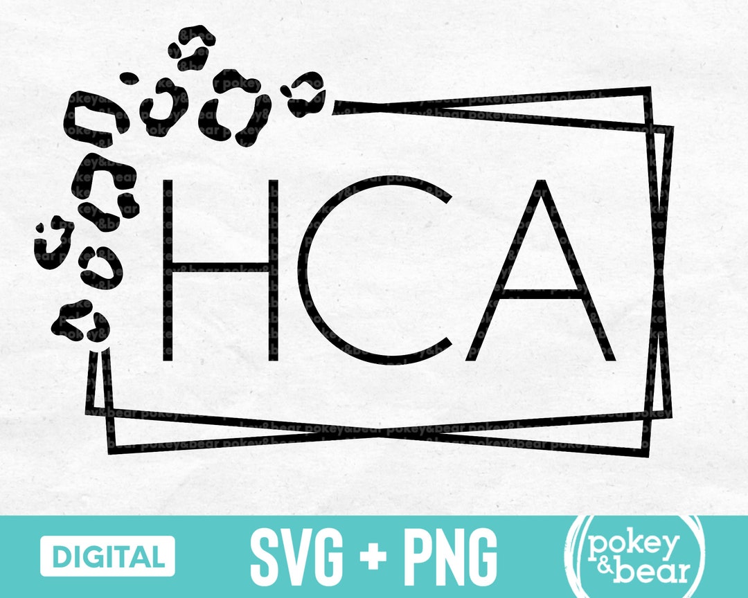 Leopard HCA Svg Cheetah HCA Svg Health Care Aid Svg Health - Etsy
