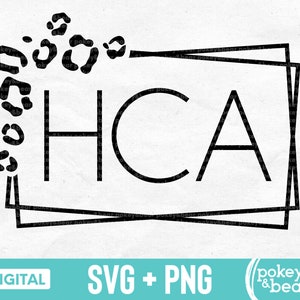 Leopard HCA Svg Cheetah HCA Svg Health Care Aid Svg Health - Etsy
