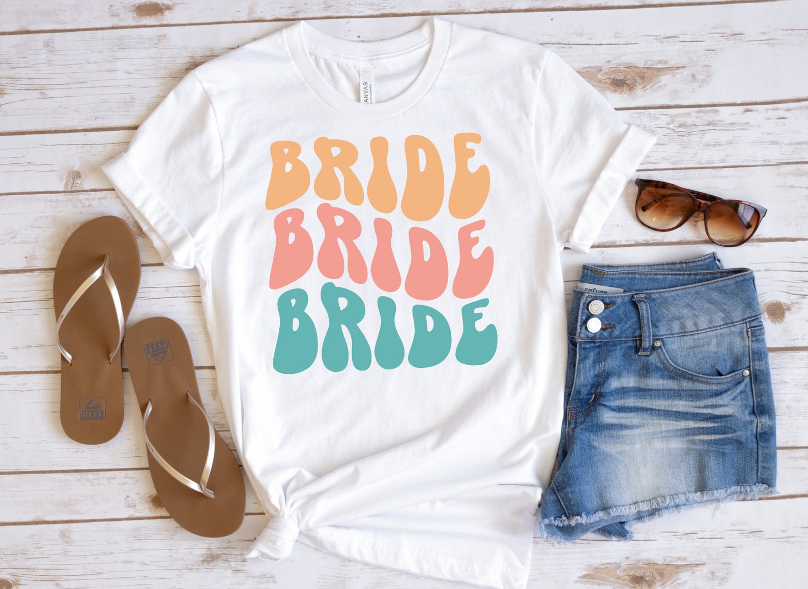 Retro Bride Svg Groovy Bride Svg Wavy Letters Svg 70s Bride - Etsy